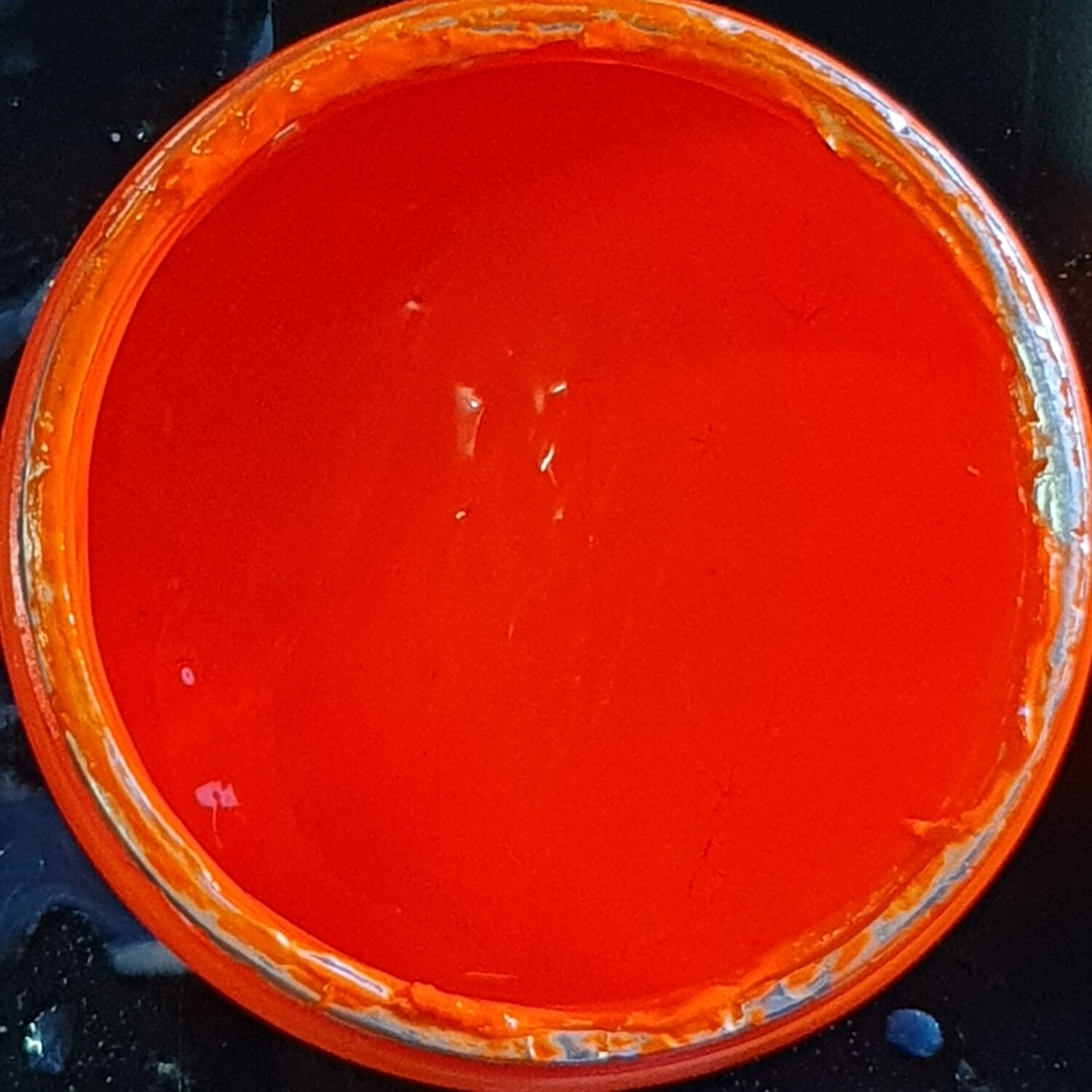 FLURO (NEON) ORANGE Epoxy Paste 50g