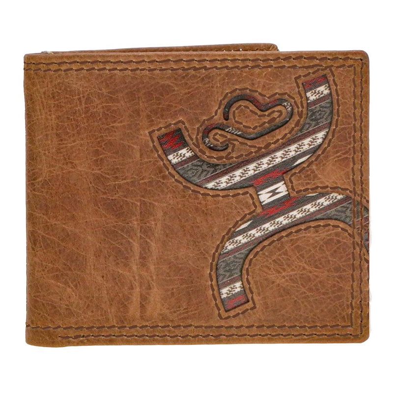 Hooey Original Laser Cut Hands­Up Hooey Logo Bi­Fold Wallet with Nomad ...