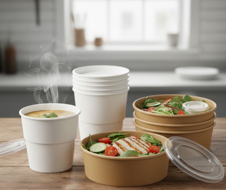 PAPER SOUP BOWL