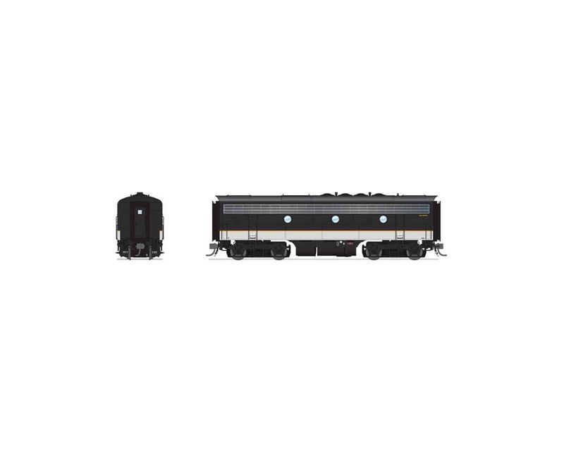 Broadway HO EMD F3B Locomotive, SOU 4365, Tuxedo Scheme