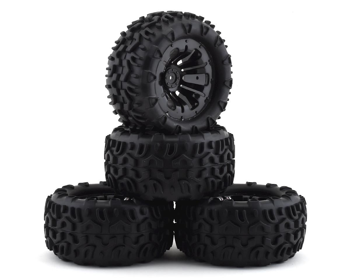 Firebrand RC Terrafire MTX Pre-Mounted Off Road Tires (4) (Black)