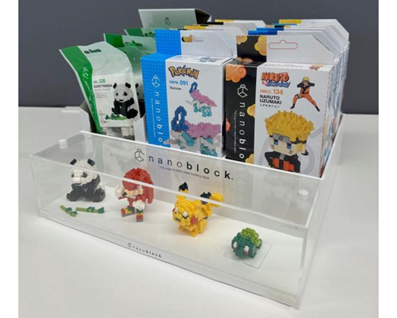 Nanoblock Pokemon Hybrid Display Bundle