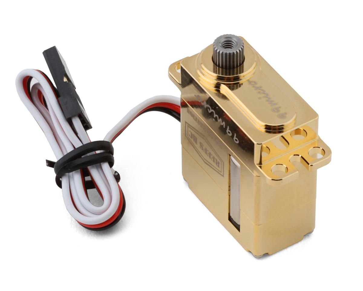Reefs RC 99micro High Torque Metal Gear Digital Micro Servo (HV) (Brass ...