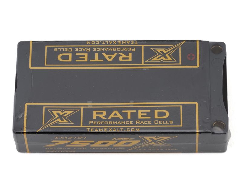 Exalt Team Exalt 1S 135C "X-Rated" Hardcase Shorty LiPo Battery
