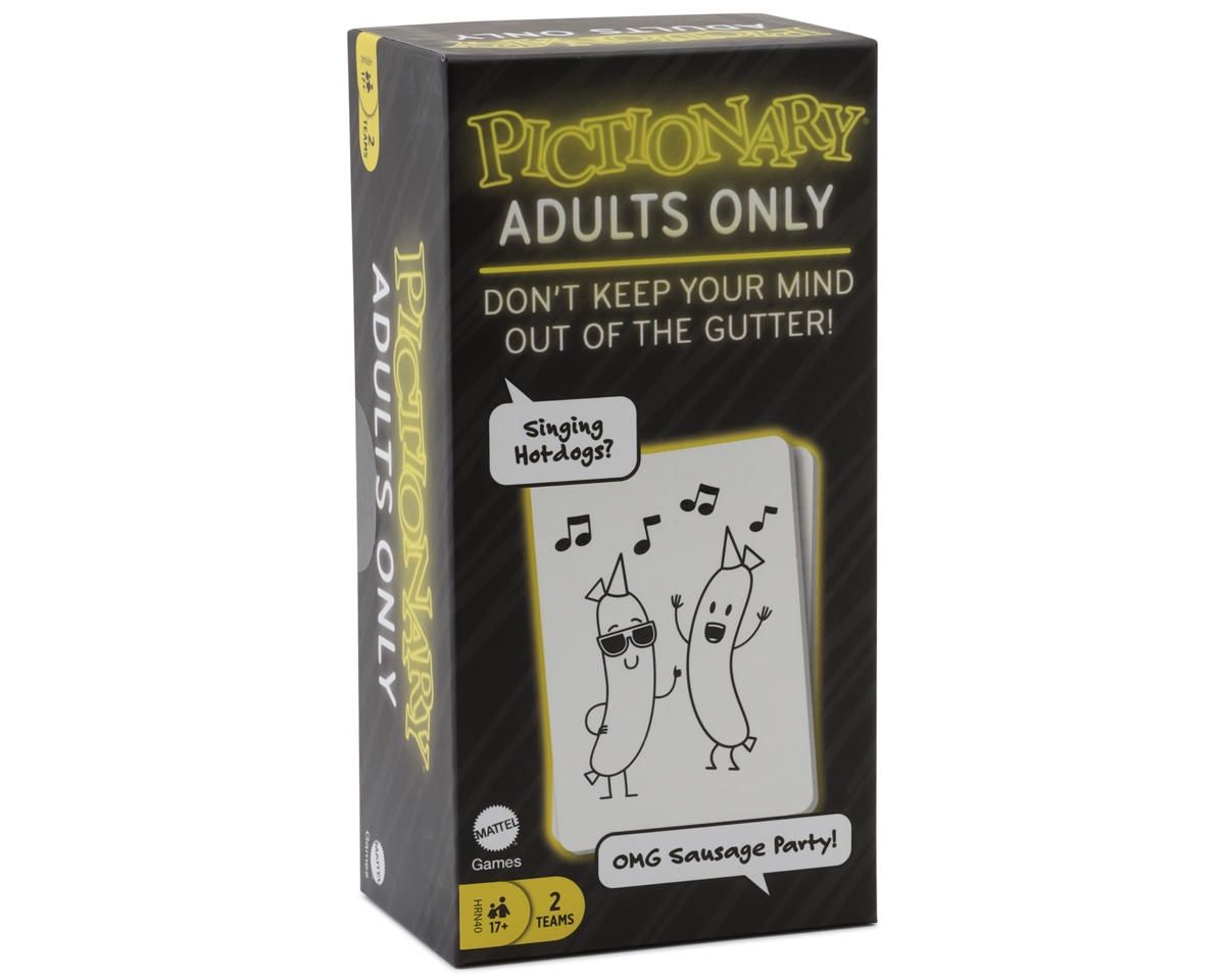 Mattel Pictionary Adults Only Guessing Game