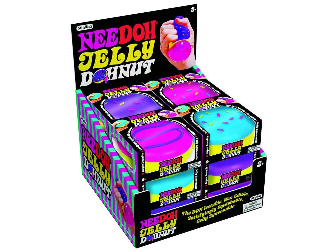 Schylling NeeDoh® Jelly Dohnut Sensory Toy Assortment