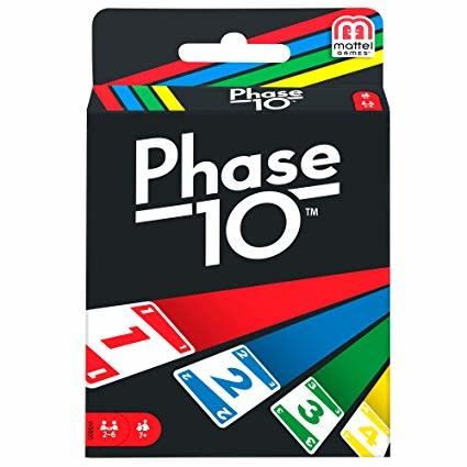 Phase 10 Card Game (Multi-Lingual)