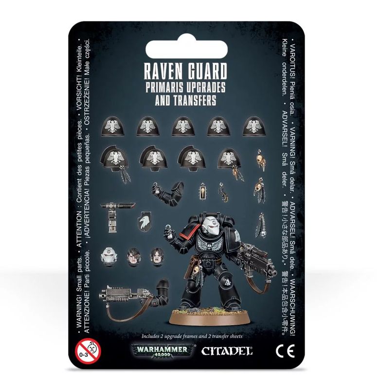 Warhammer 40K: Raven Guard - Primaris Upgrades and Transfers