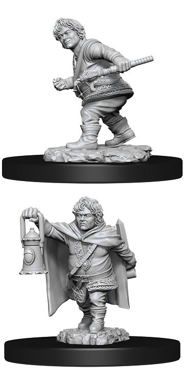 Nolzur's Marvelous Miniatures: Male Halfling Rogue