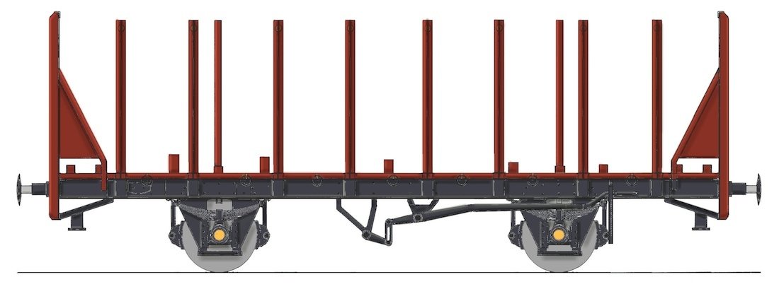 C112 BR 15ton TIMBER WAGON (1962-63)