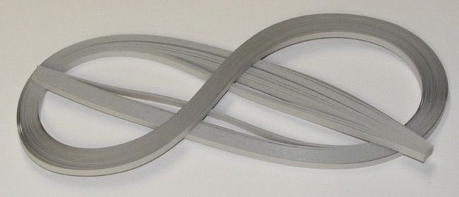 Quilled Creations Light Grey Quilling Paper 1/4"