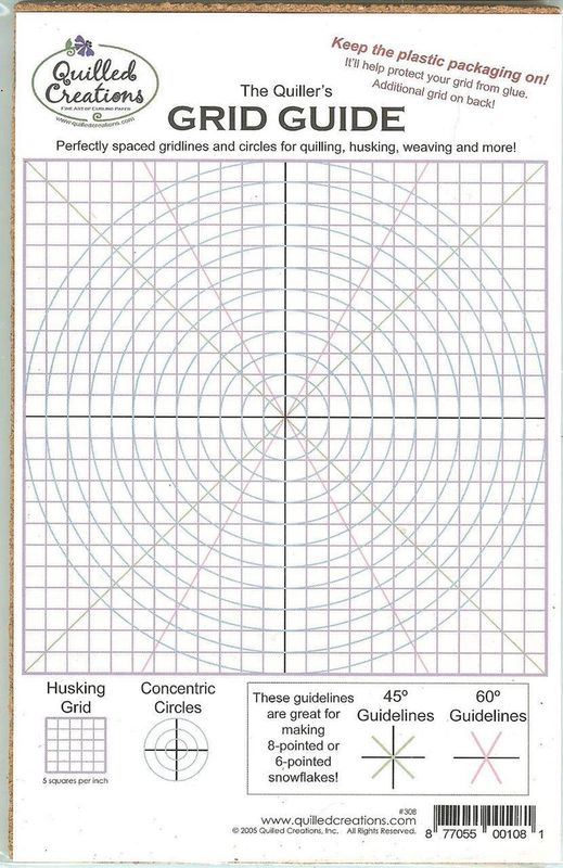 Quilled Creations Quilling Grid Guide