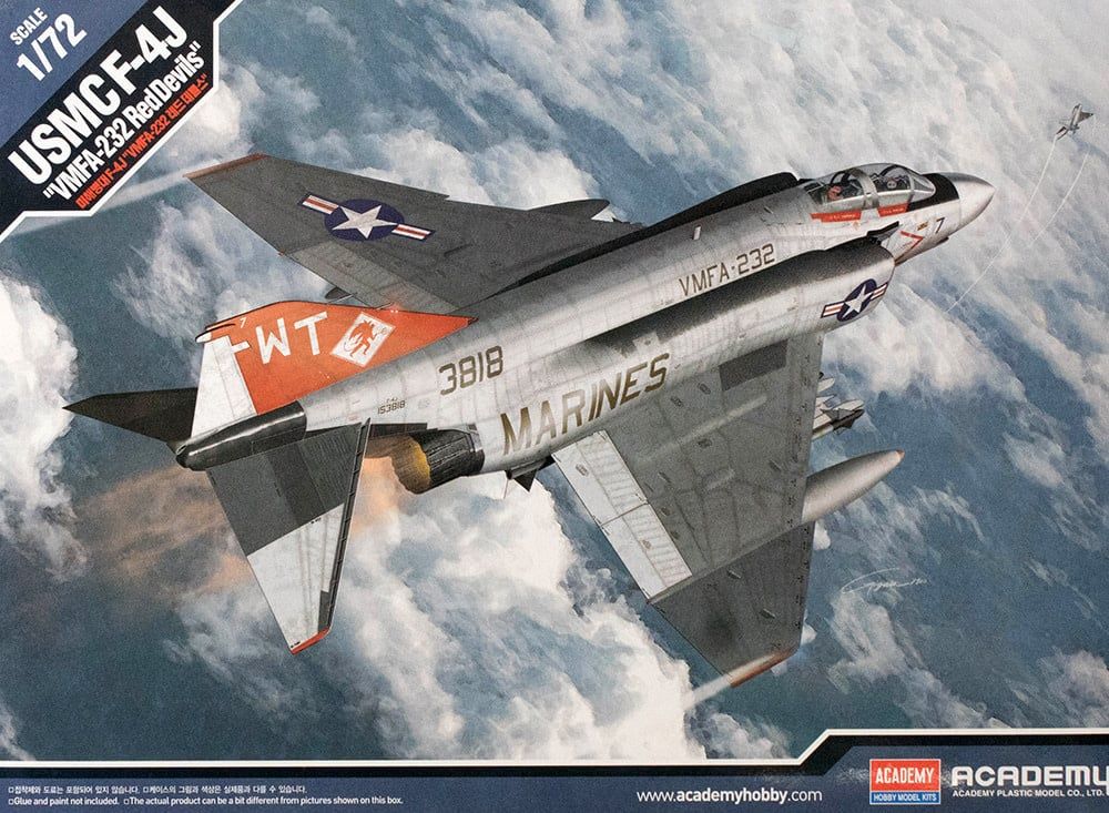 Academy 1/72 USMC F-4J VMFA-232 Red Devils