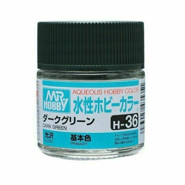 Gunze Aqueous Color H36 Gloss Dark Green 10ml