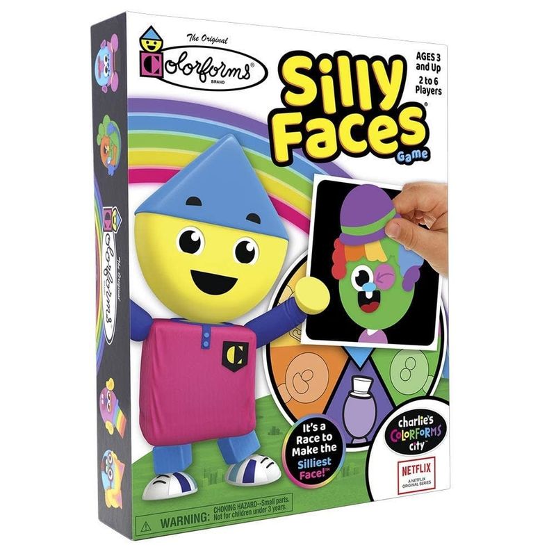 Colorforms Silly Faces Game
