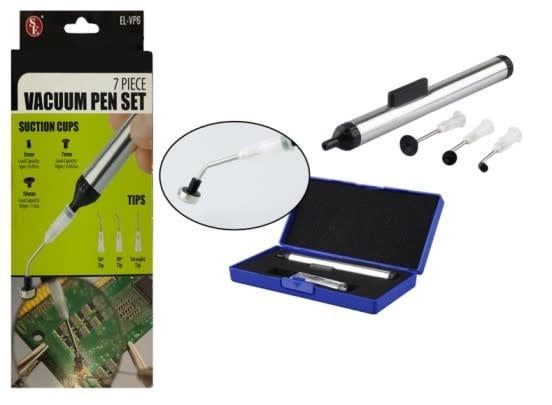 Sona 7pc Vacuum Pen Set w/Interchangeable Suction Cups & Tips