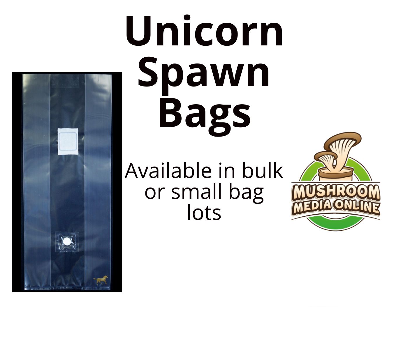 Unicorn Grain Spawn Bags