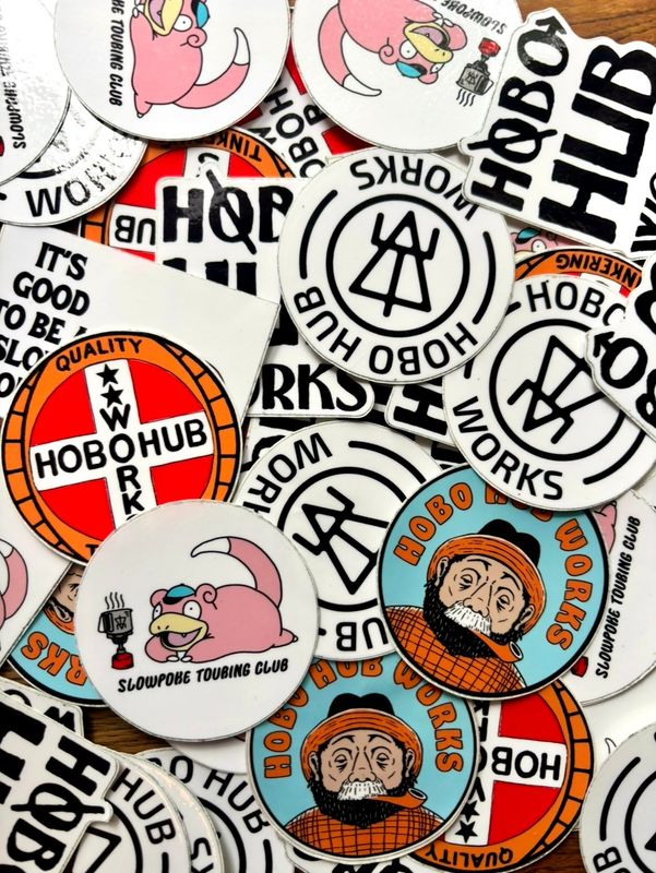 Hobo Stickers and Merch