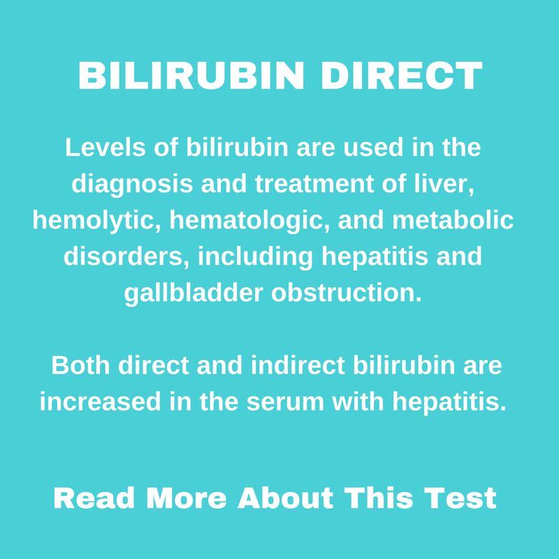 Bilirubin Direct bilirubin-direct