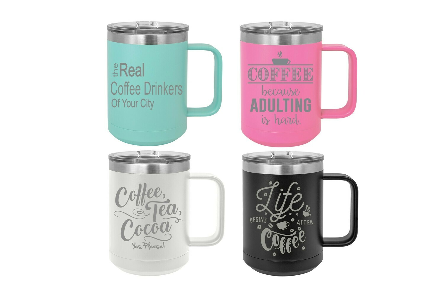 Coffee Mug 15 oz Insulated – Store – Define U