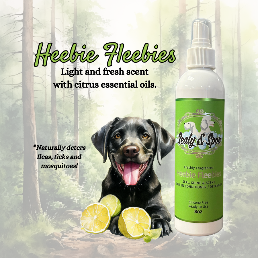 Sealy & Spoo - Shampoo & Seal/Shine/Scent Spray - HEEBIE FLEEBIES- Citrus+