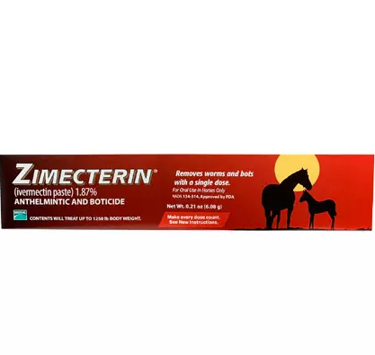 Zimecterin Ivermectin Paste 1.87% (from 20 DSP) Tube