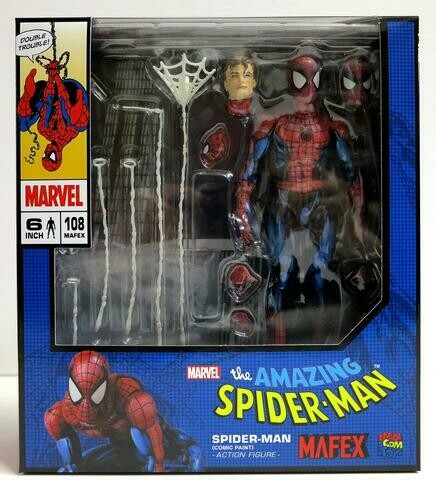 Medicom MAFEX Spider-Man No. 108 (2D Comic Paint Ver.)