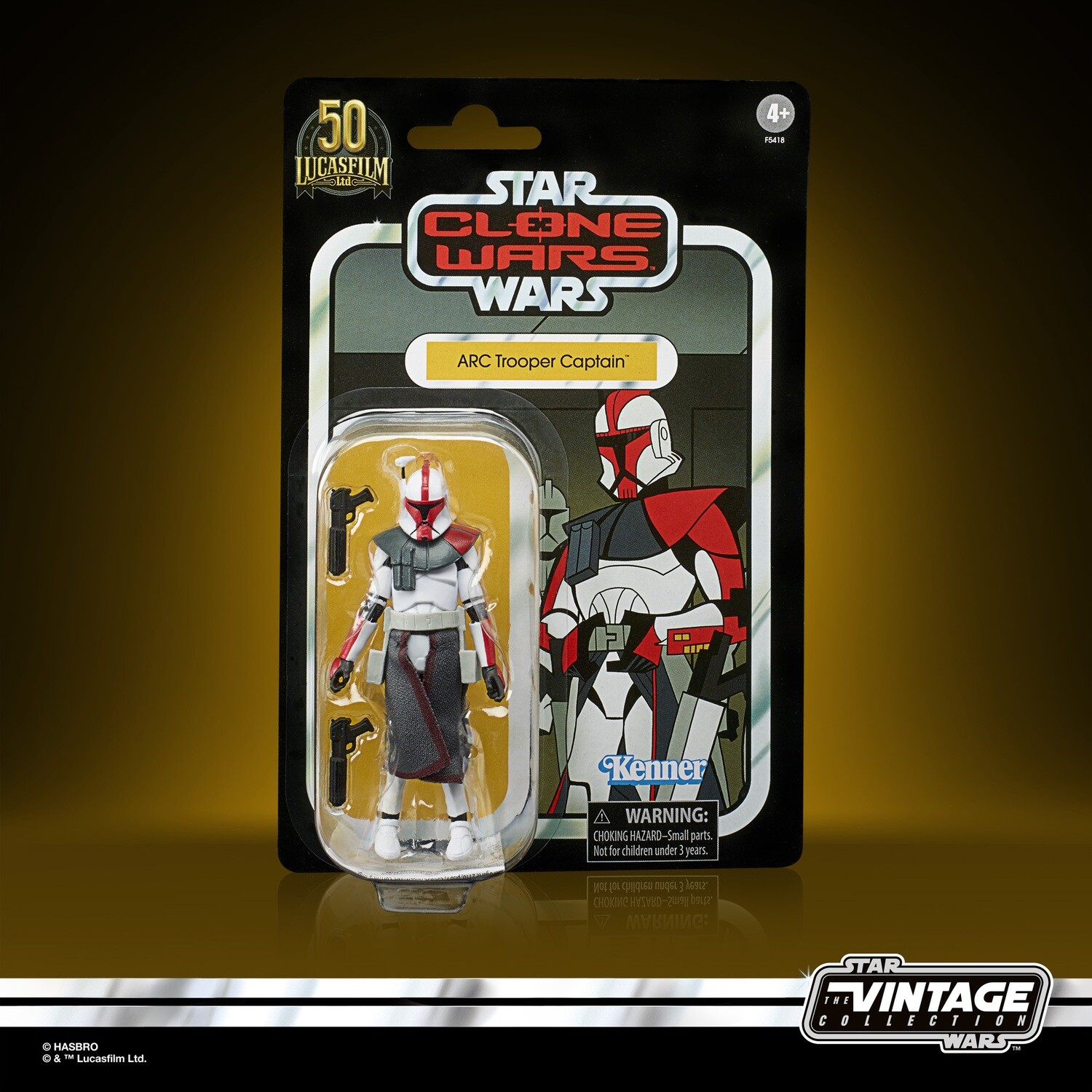Star Wars The Vintage Collection 3.75 ARC Trooper Captain Star Wars Clone Wars