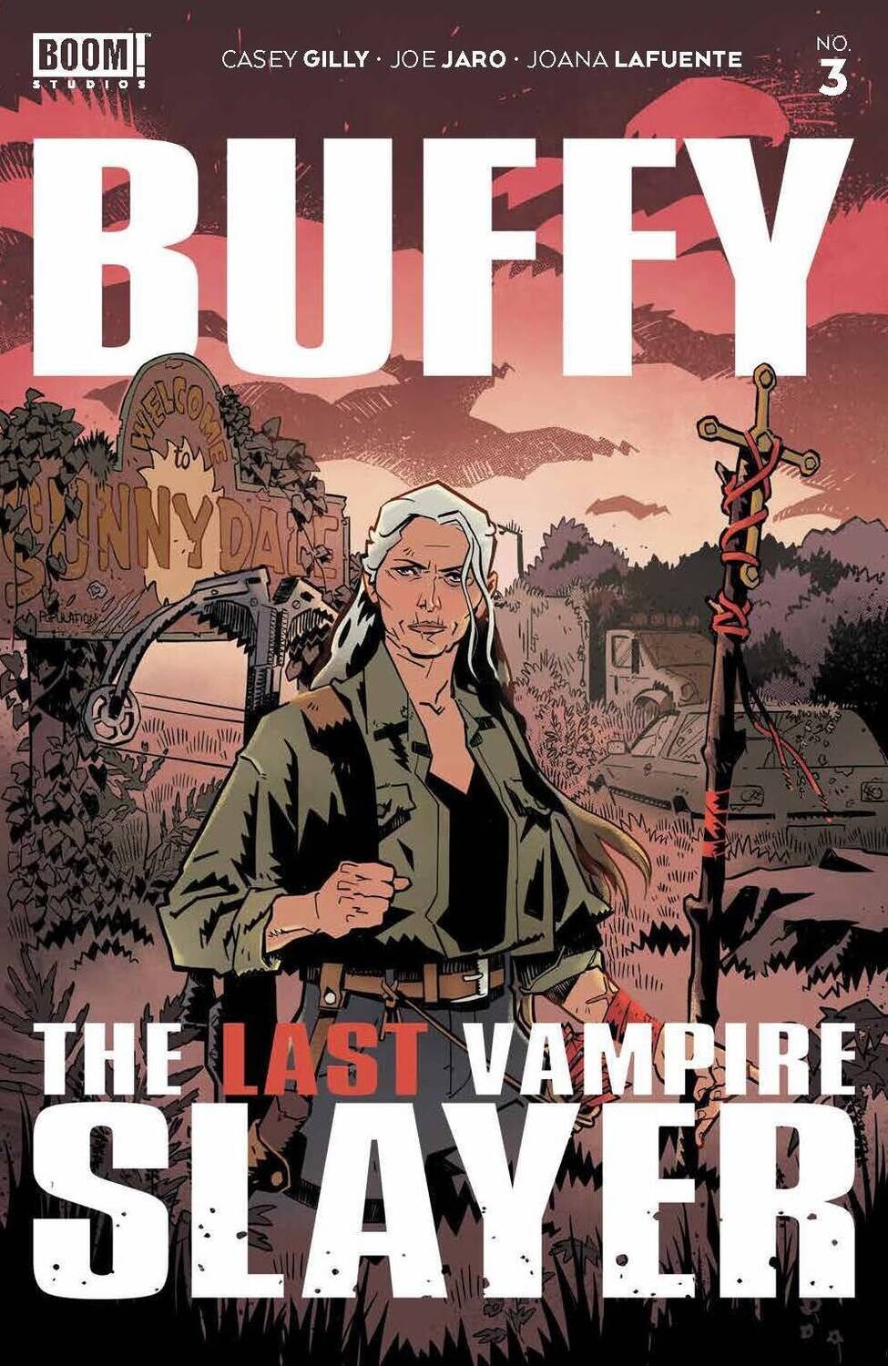 BUFFY LAST VAMPIRE SLAYER #3 (OF 4) CVR B ROE BOOM! STUDIOS
