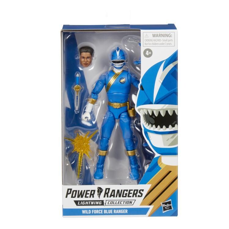 Power Rangers Lightning Collection Wave 14 -Wild Force Blue Ranger ...