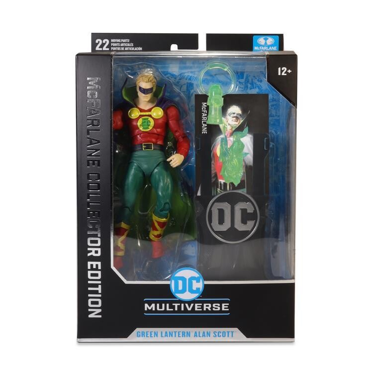 MCFARLANE TOYS DC MULTIVERSE COLLECTOR EDITION GREEN LANTERN ALAN SCOTT ...