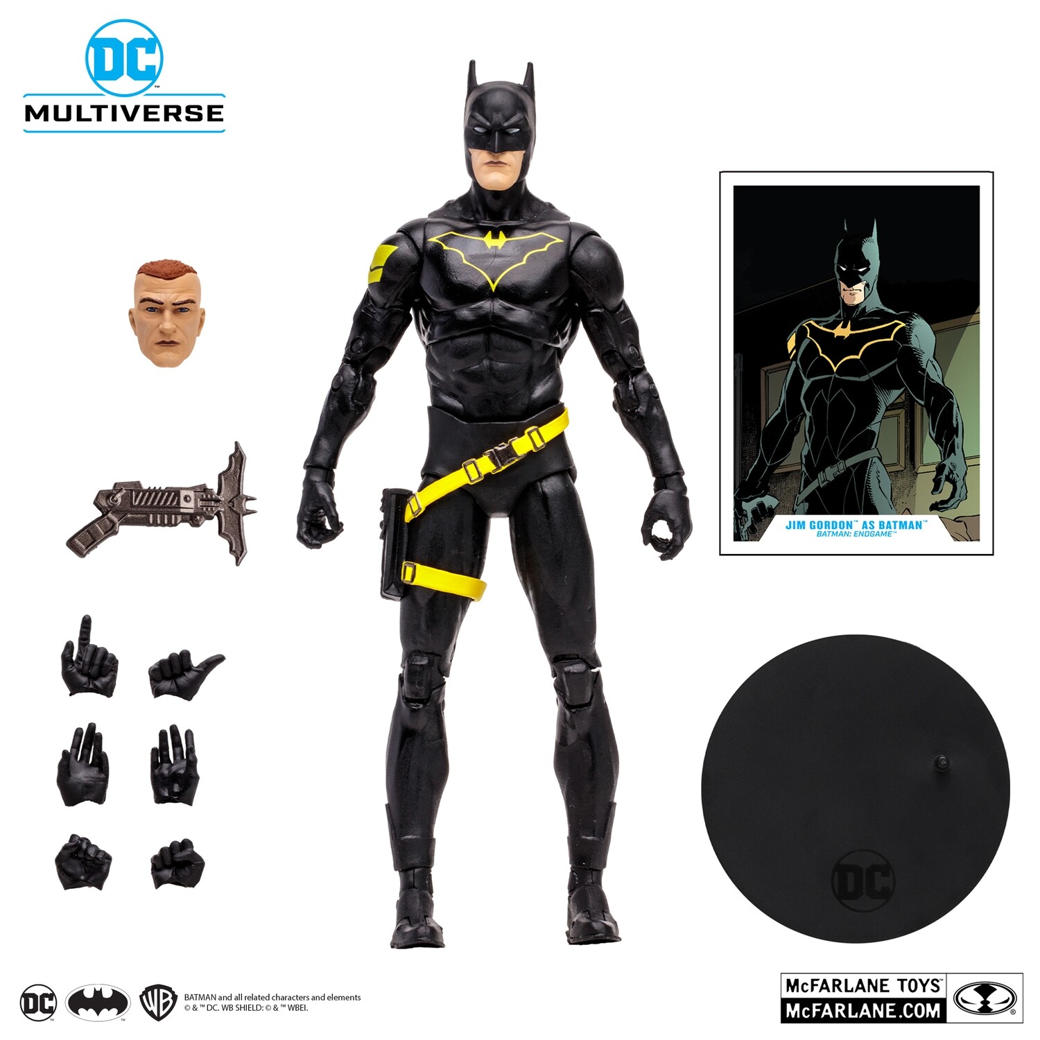 Commissioner gordon action figure store