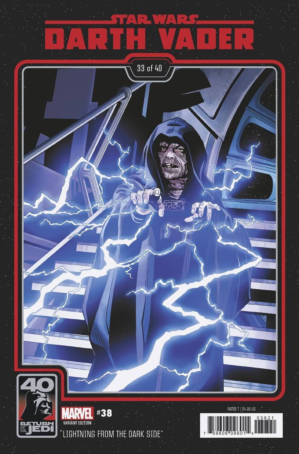 STAR WARS DARTH VADER #38 RETURN OF JEDI 40TH ANNIV VAR MARVEL COMICS