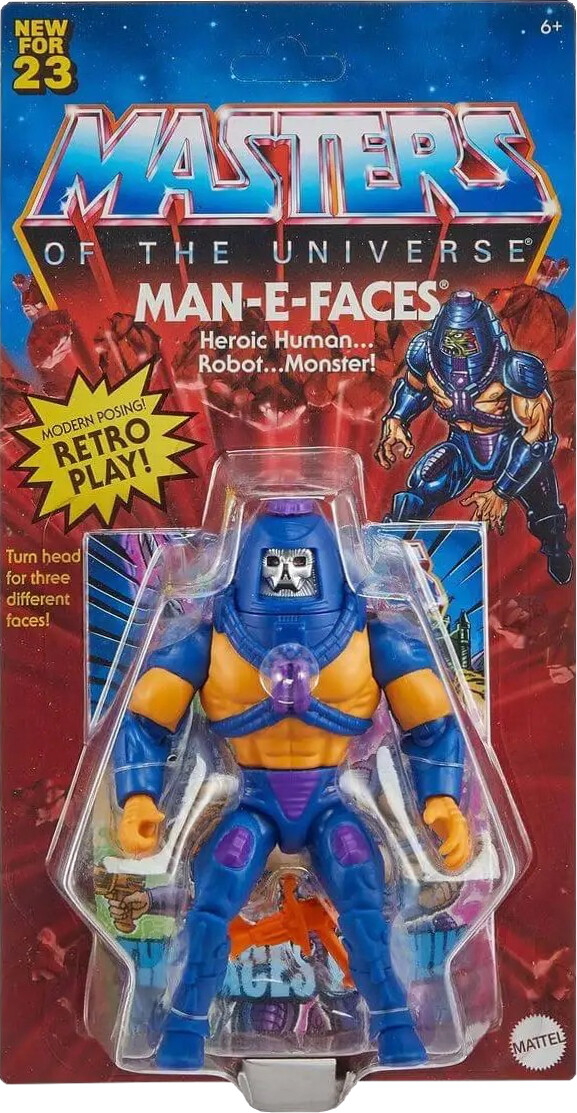 Masters of the Universe Origins Wave Exclusive MAN-E-FACES Action ...