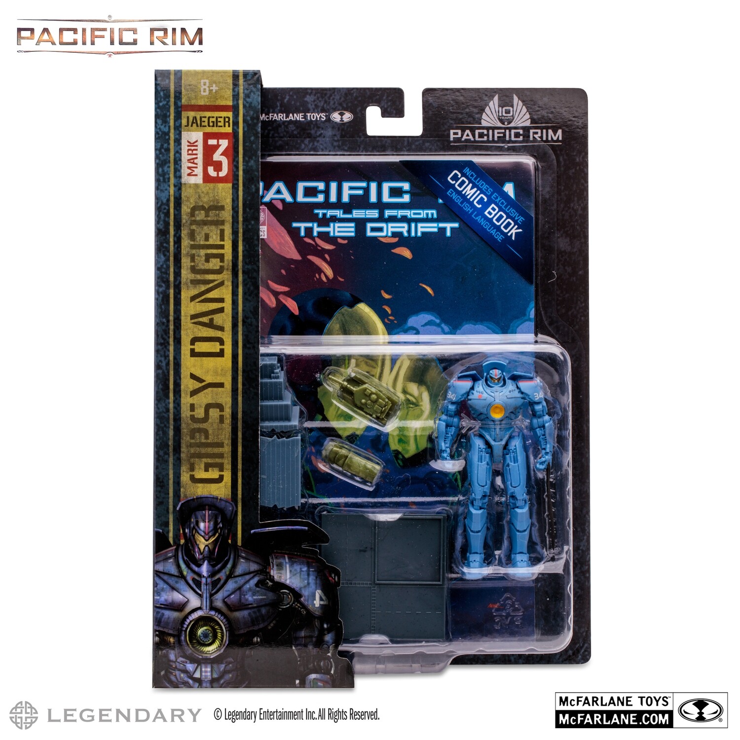 ***PRE-ORDER *** McFarlane Toys PACIFIC RIM GIPSY DANGER (JAEGER ...