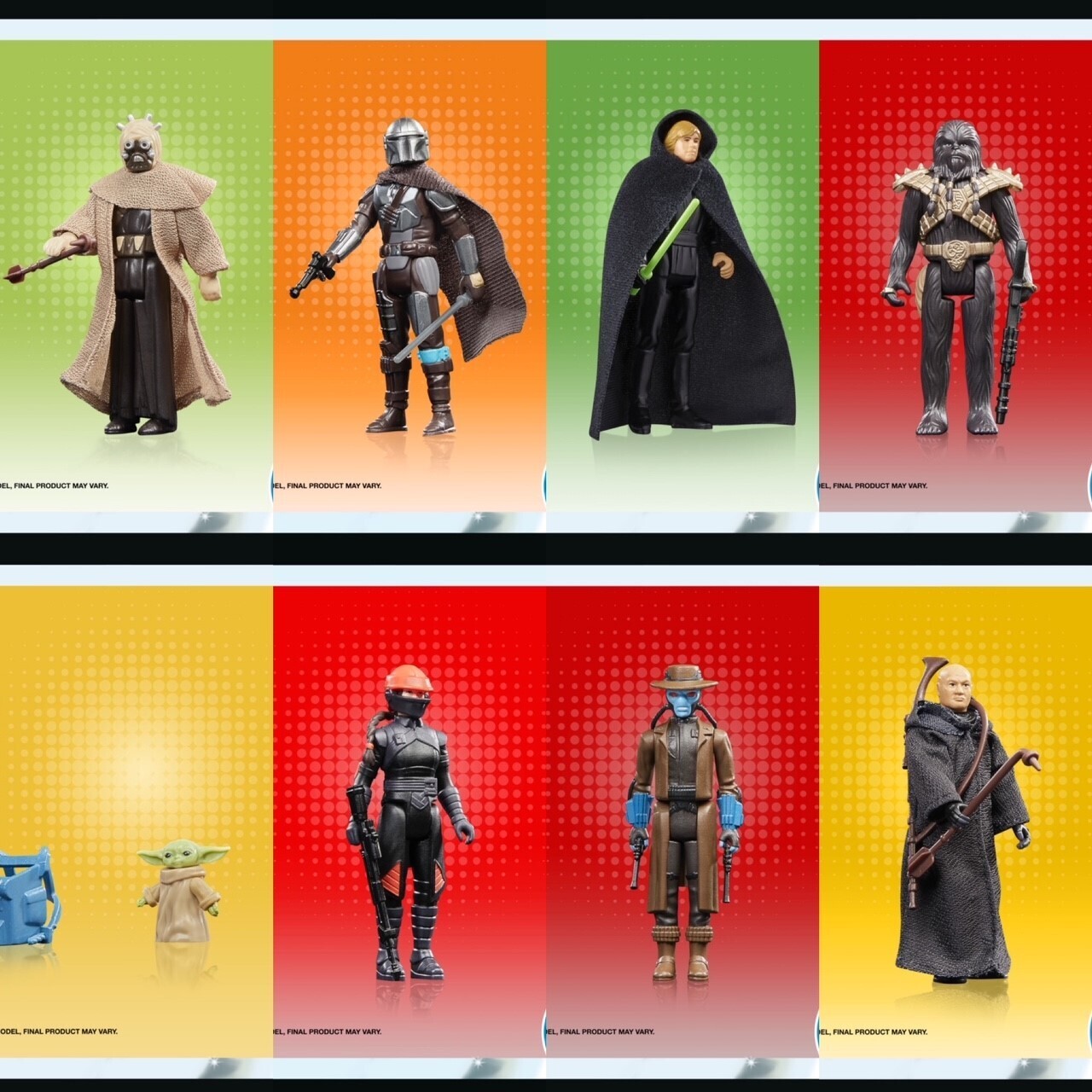 Star Wars The Retro Collection (Book of Boba Fett) Set of 8