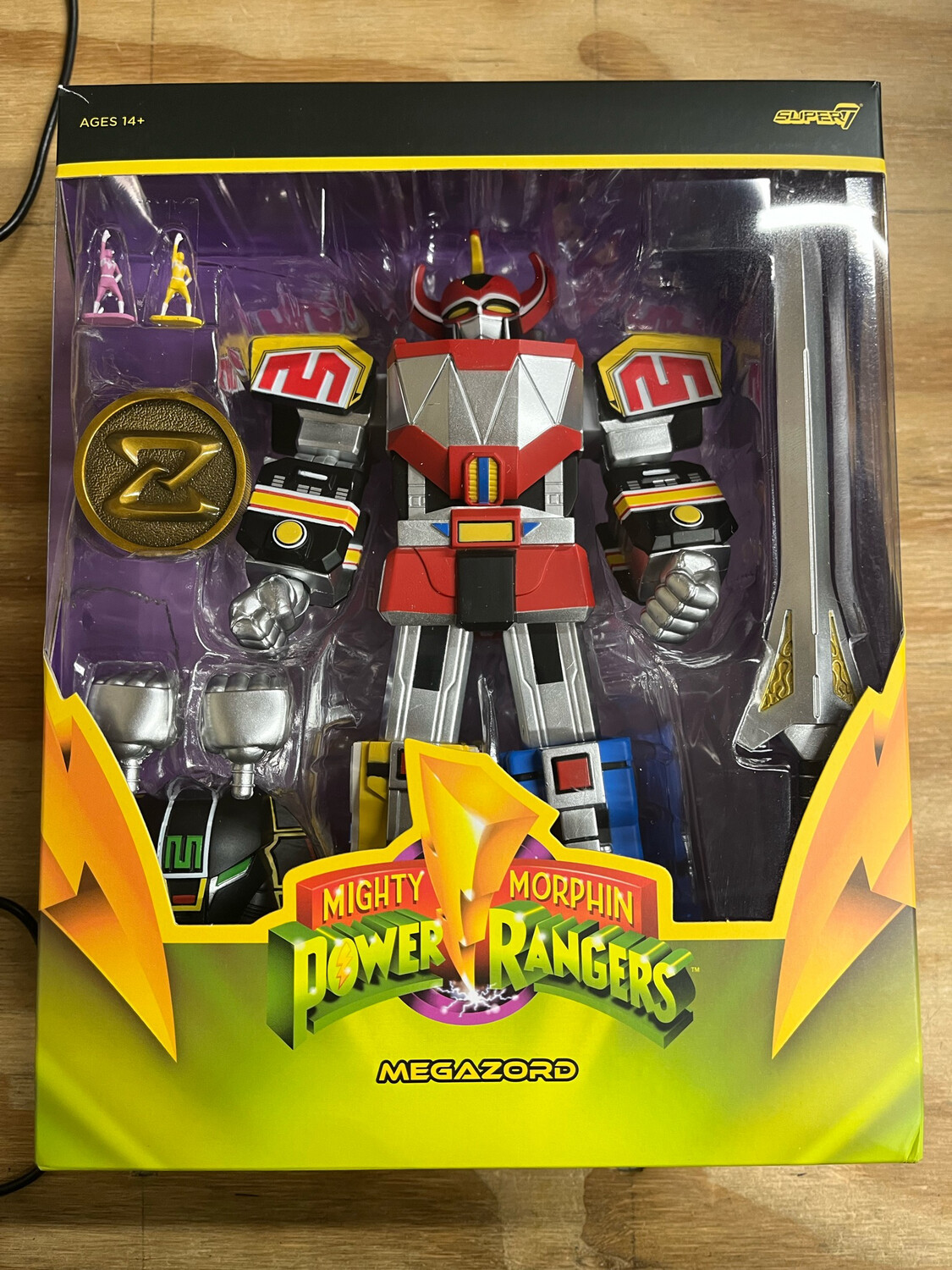 **BOTH LEGS BROKEN** Super7 MMPR Wave 3 Ultimate Mighty Morphin Power ...