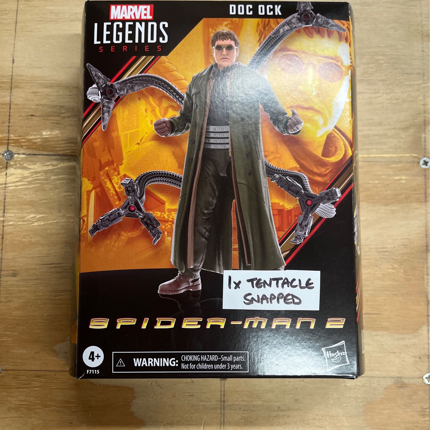 **1x SNAPPED TENTACLE** Marvel Legends 6" Spider-Man No Way Home Deluxe ...