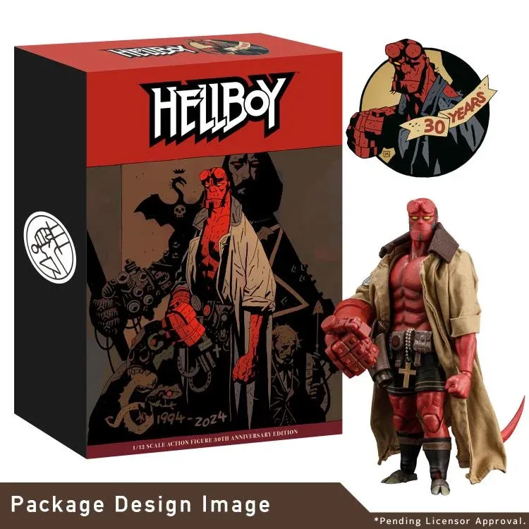 PRE ORDER 1000TOYS 30th Anniversary Hellboy 1 12 Scale Action Figure