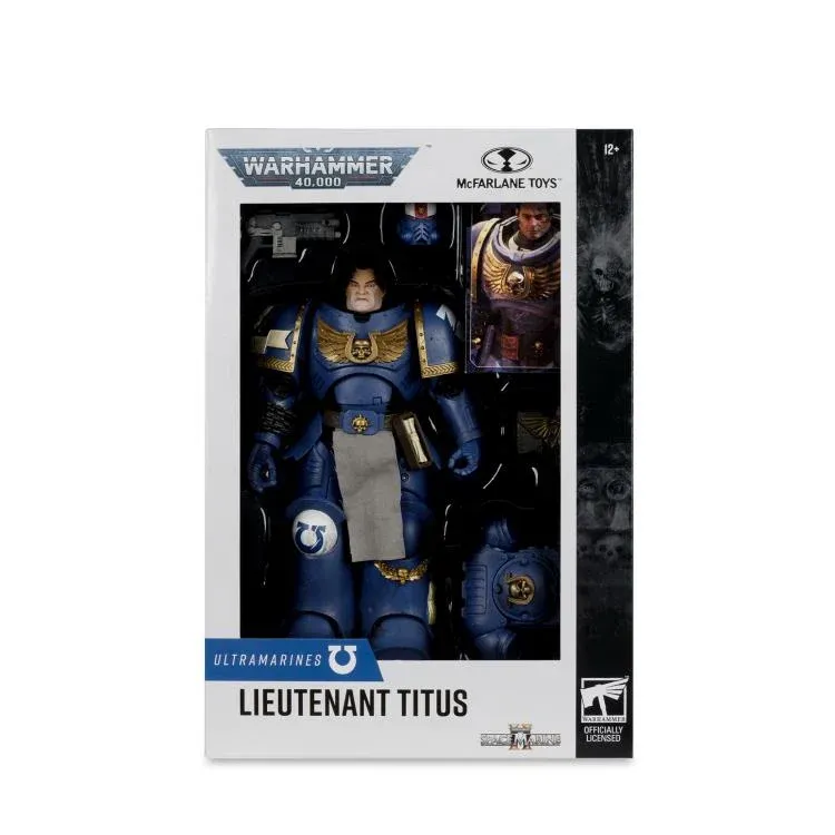 **PRE ORDER** McFarlane Toys 7" Warhammer 40,000 Lieutenant Titus ...