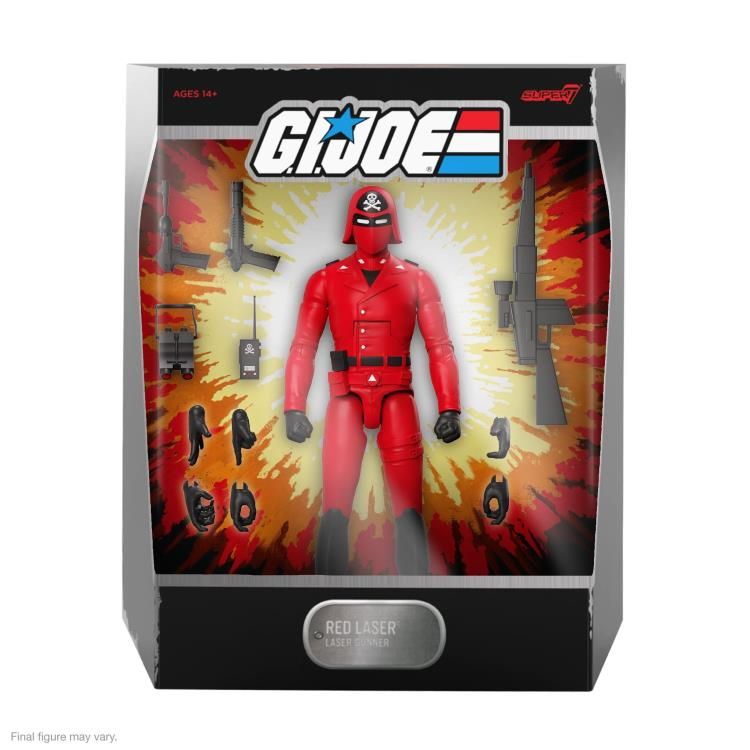 **PRE ORDER** Super7 GI JOE Exclusive Ultimate Red Laser ACTION FIGURE ...