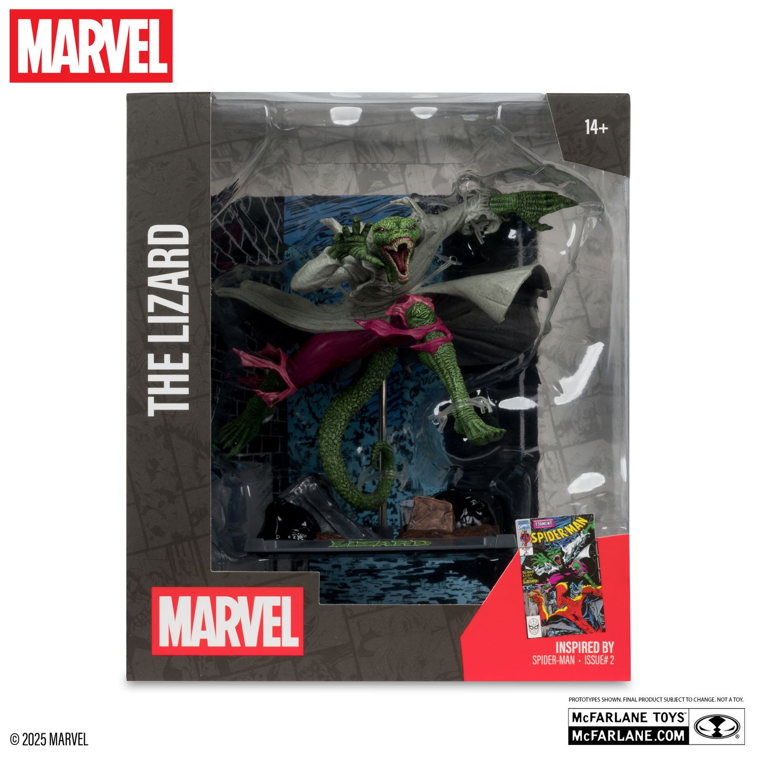 ** PRE-ORDER** McFarlane MARVEL The Lizard 1:10th Scale Collectible ...