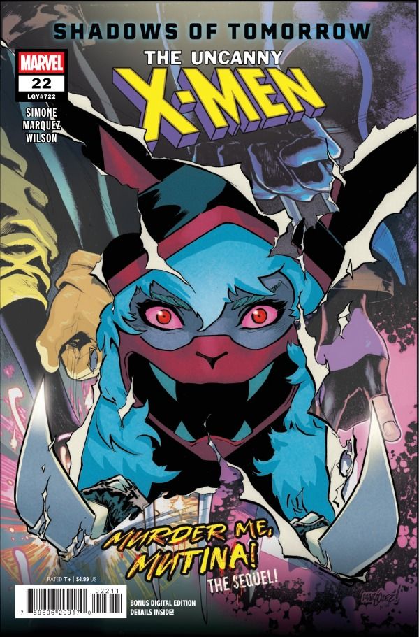 UNCANNY X-MEN #22 CVR A DAVID MARQUEZ MARVEL COMICS (14th January 2026)