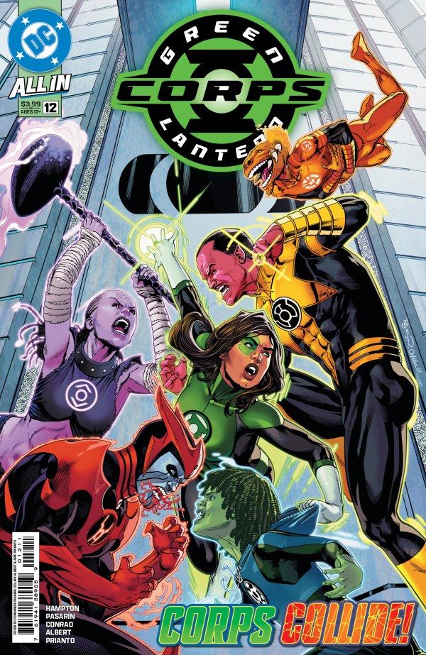 GREEN LANTERN CORPS #12 CVR A PASARIN ALBERT DC COMICS (14th January 2026)