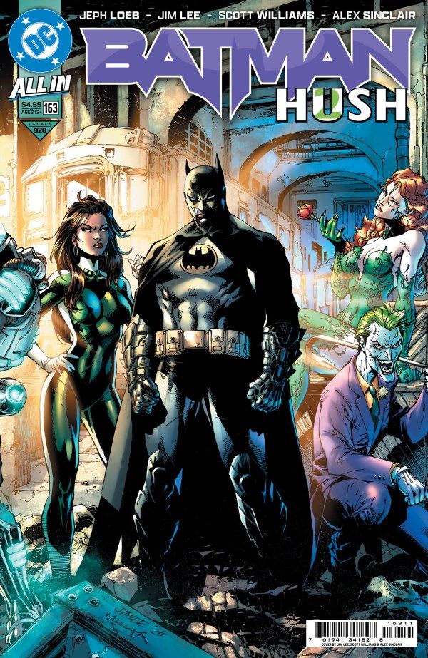 BATMAN #163 CVR A JIM LEE BATMAN CONN MIDDLE ALT COLOUR DC COMICS (27th ...