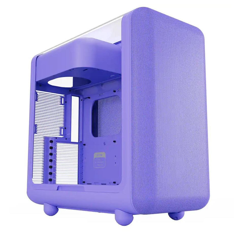 HYTE X50 Modern Performance ATX Mid-Tower PC Gaming Case Taro Milk