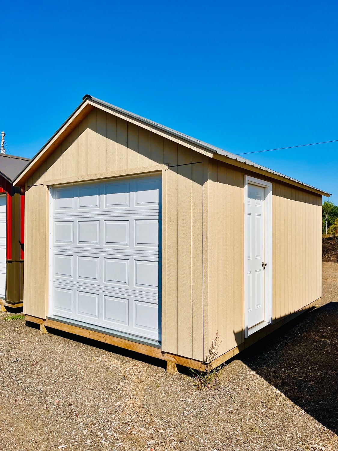 12' x 16' LP Sided Shed with Steel Roof