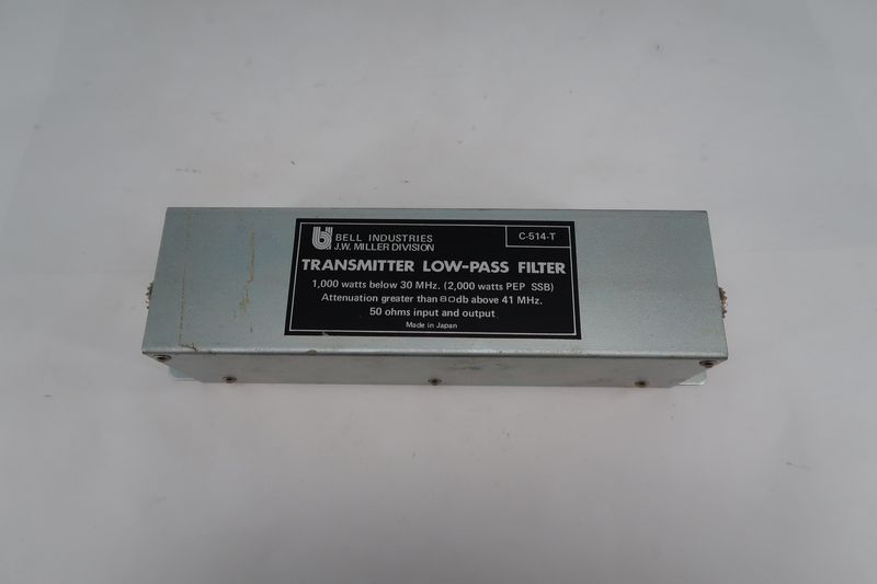 U18124 Used Bell Industries C-514-T Low Pass Filter