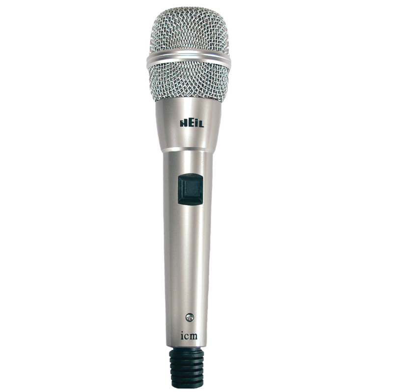 HEIL ICM Icom Compatible Desk Microphone - Condenser Element - 8 Foot 8 ...