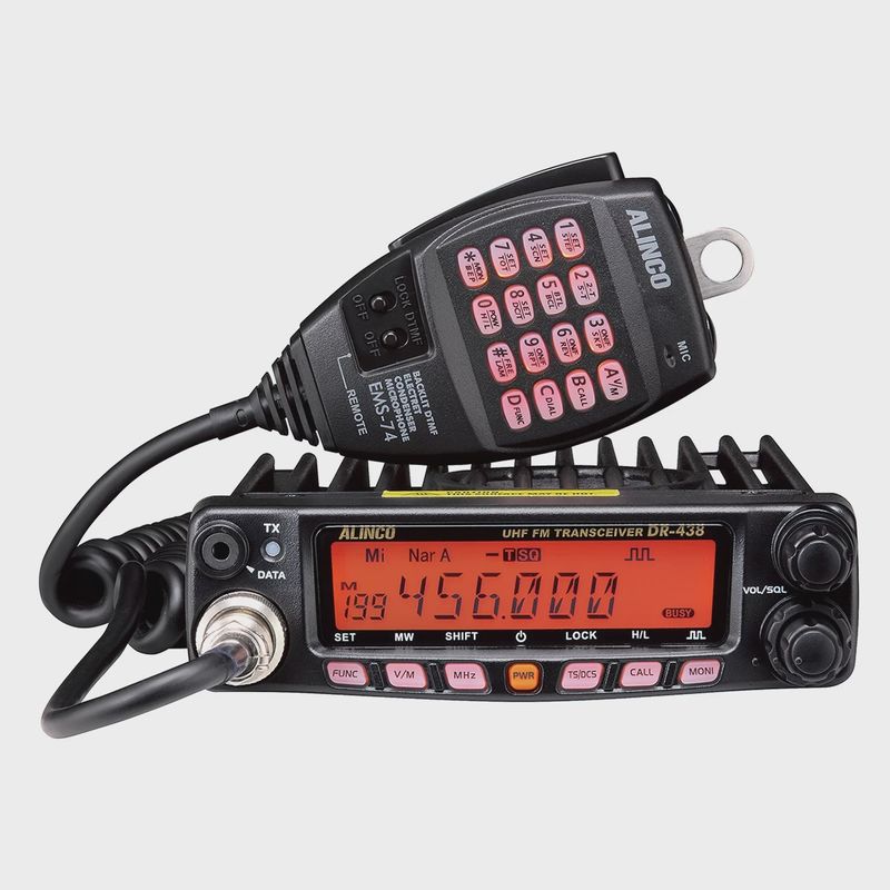 ALINCO DR-438T 200 ch UHF 45 Watt Transceiver 400 - 470 MHZ - Part 90 ...